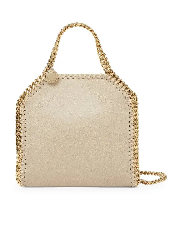 Stella McCartney Falabella Shaggy Deer Mini Bag - White