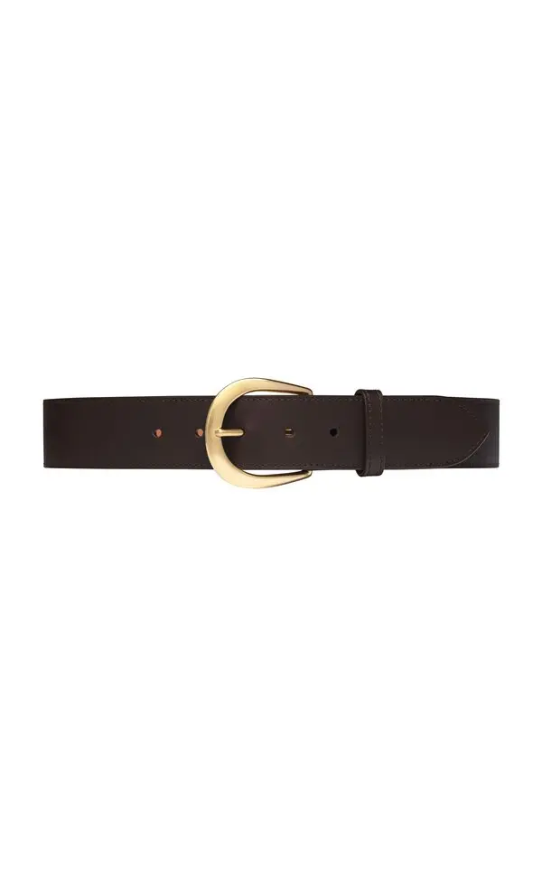 VAINCOURT La Chaleureuse Medium Leather Belt