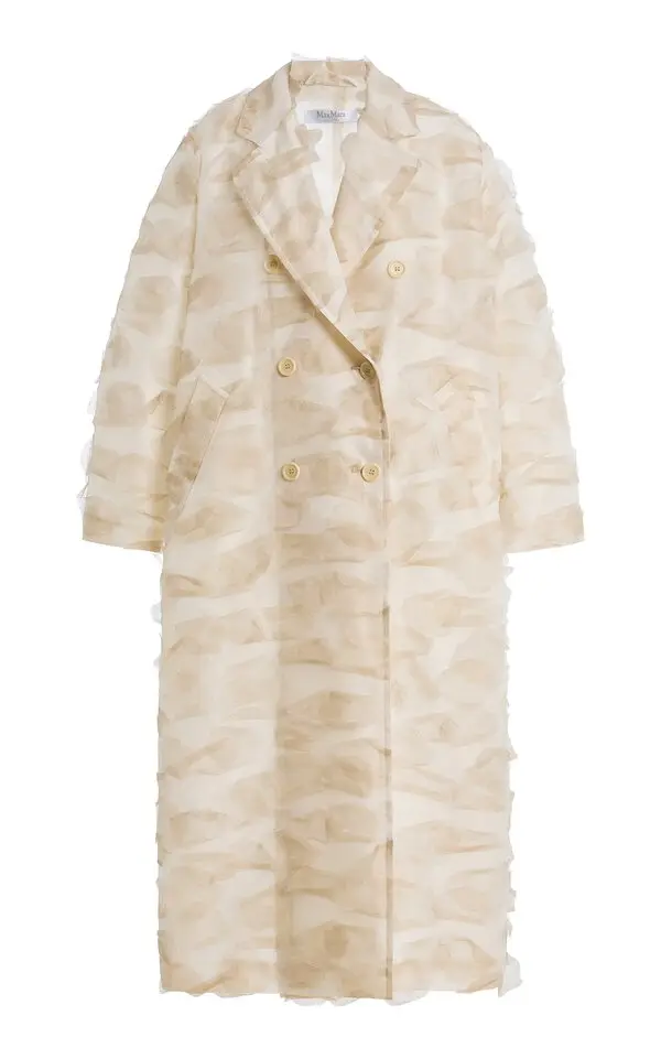 Max Mara Silk Trench Coat