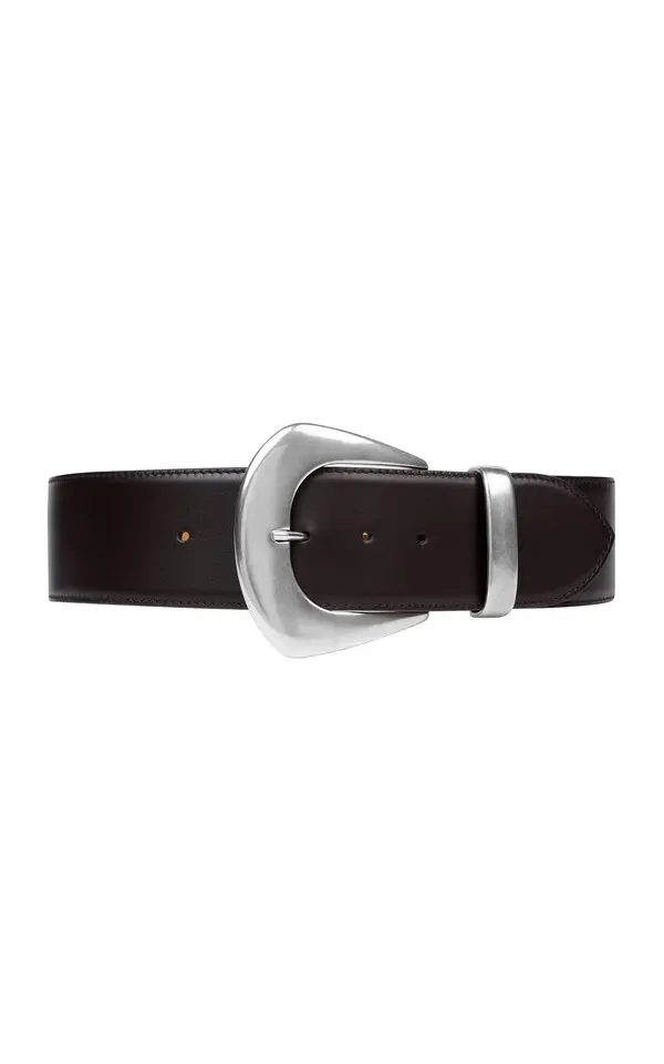 VAINCOURT La Rayonnante Large Leather Belt