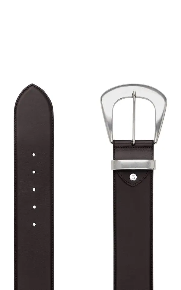 VAINCOURT La Rayonnante Large Leather Belt
