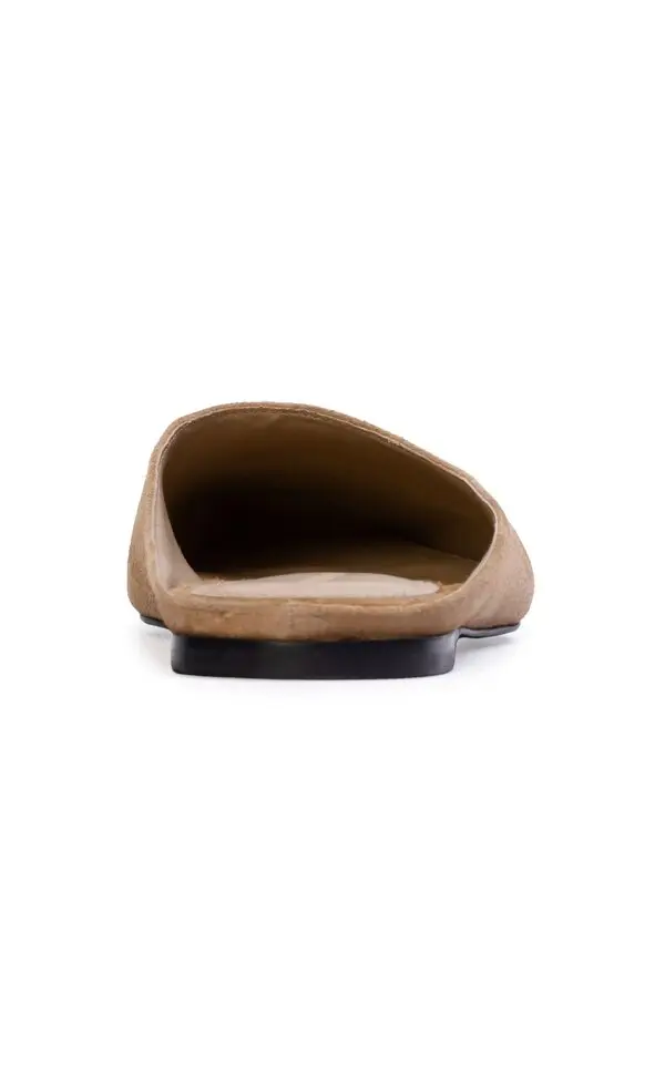 BLACK SUEDE STUDIO Lucia Suede Ballerina Flats