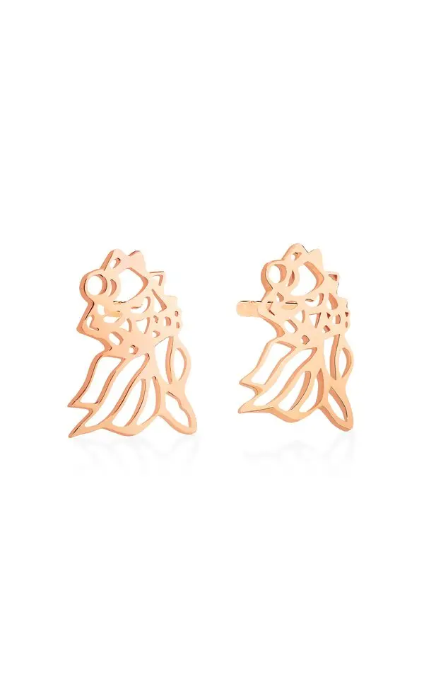 Ginette Ny Goldfish Earrings
