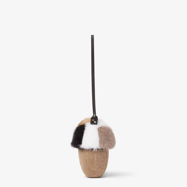 Fendi Squirrel Charm - Brown
