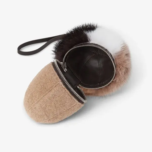 Fendi Squirrel Charm - Brown