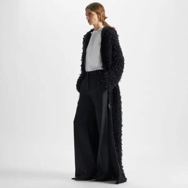Fendi Cotton Poplin Shirt With Doppio Punto Embroidery