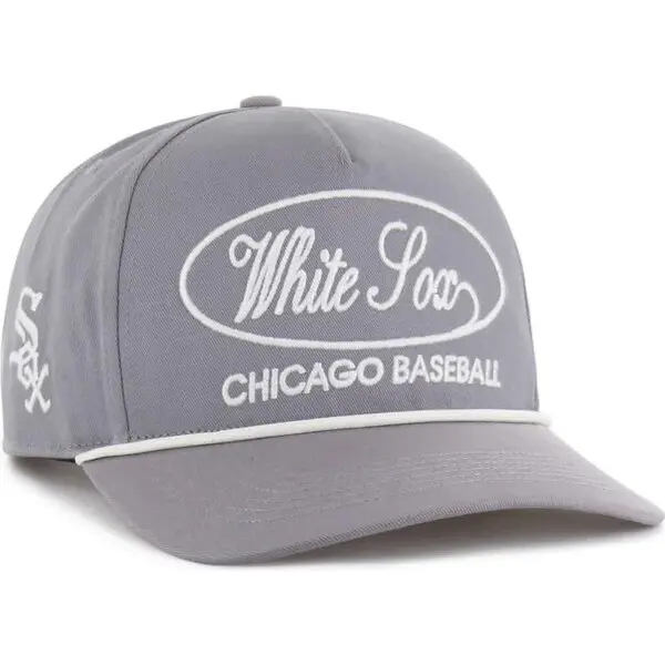 '47 Chicago White Sox Foundational Hitch Adjustable Hat - Gray