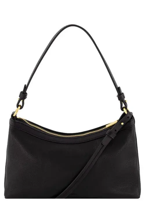 Vince Ava Pebbled Leather Convertible Crossbody Bag - Black