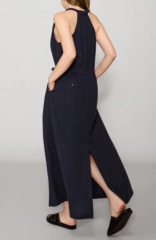 MELLODAY Racerback Halter Maxi Dress