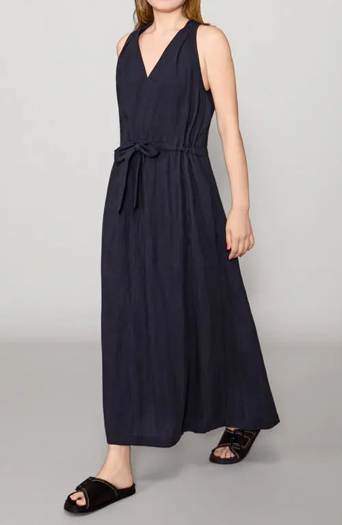 MELLODAY Racerback Halter Maxi Dress