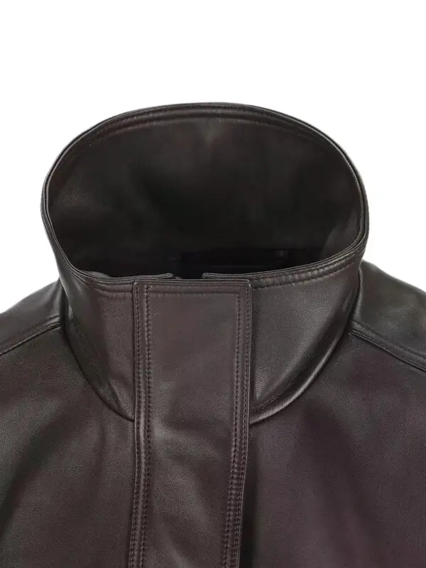 Balenciaga Sleeveless Leather Jacket