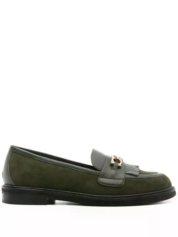 Roberto Festa Tassel-trimmed Suede Loafers