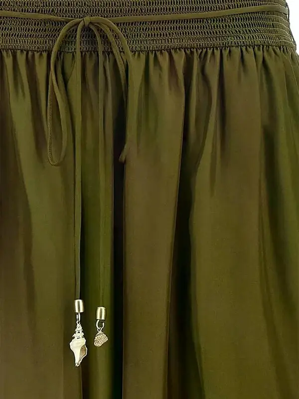 Zimmermann Smocked Drawstring Trousers