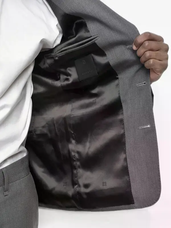 Givenchy Single-breasted Patch-pocket Blazer