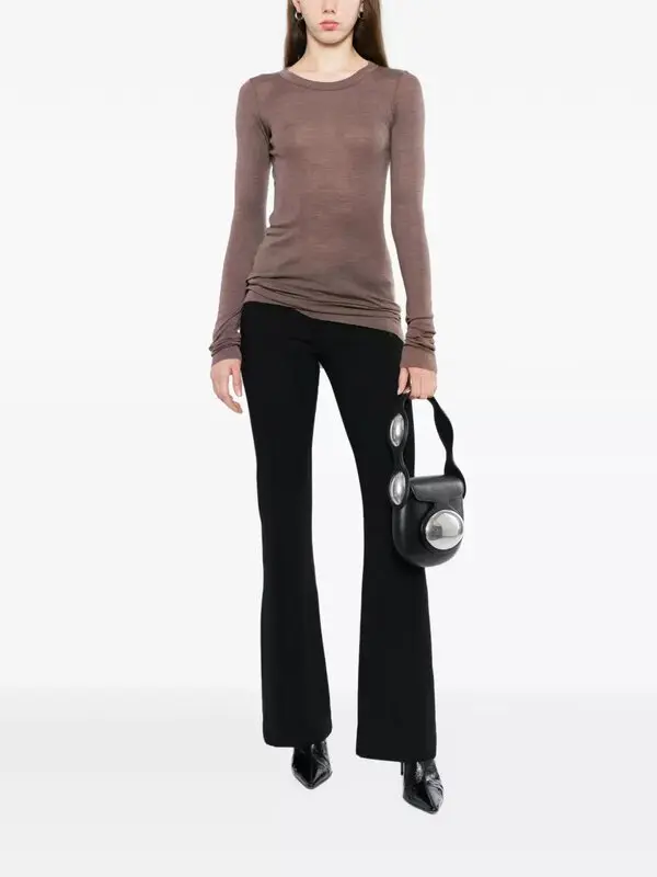 Rick Owens Ribbed Long-sleeves T-shirt