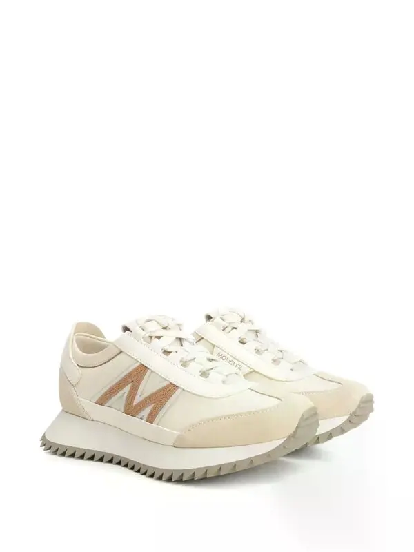 Moncler Panelled Low-top Sneakers - Neutrals