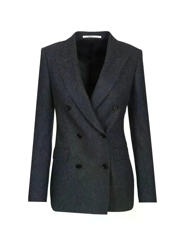Tagliatore Paris Herringbone Double-breasted Jacket