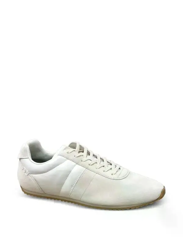 Loro Piana Fast Walk Suede Sneakers - Neutrals