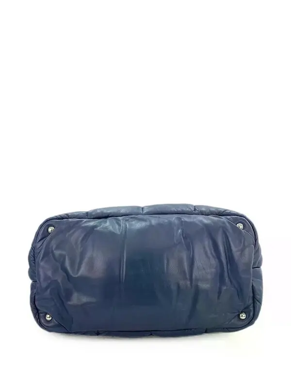 Prada Padded Leather Tote Bag