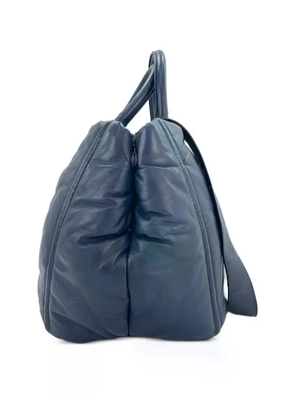 Prada Padded Leather Tote Bag