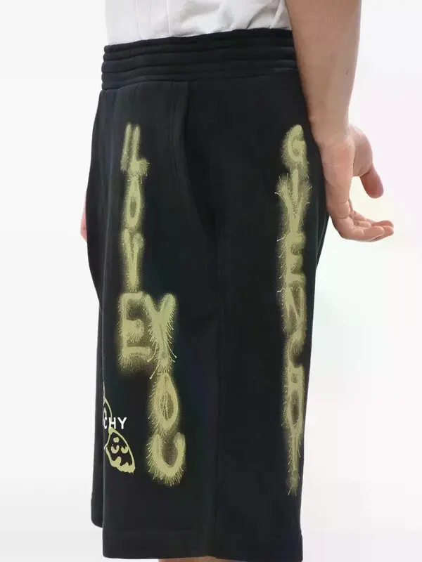 Givenchy Logo Print Shorts