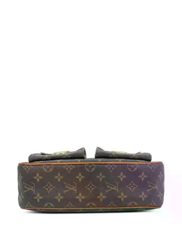 LOUIS VUITTON Monogram Hudson Gm Shoulder Bag - Brown