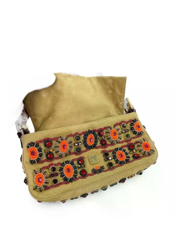Fendi 2010s Mamma Bucket Beads Shoulder Bag