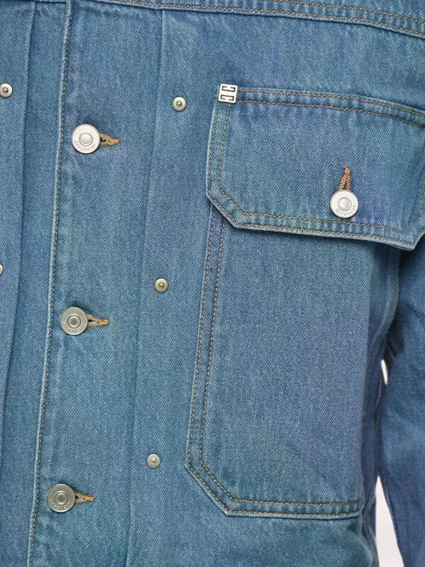 Givenchy Long-sleeved Denim Jacket