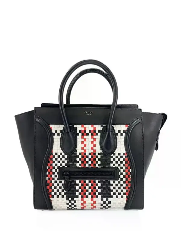 Celine 2010-2025 Luggage Woven Tote Bag