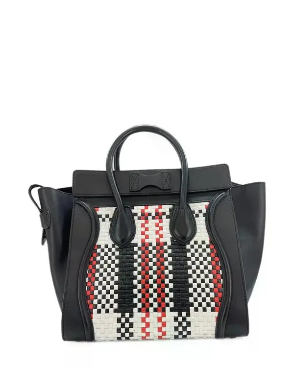 Celine 2010-2025 Luggage Woven Tote Bag