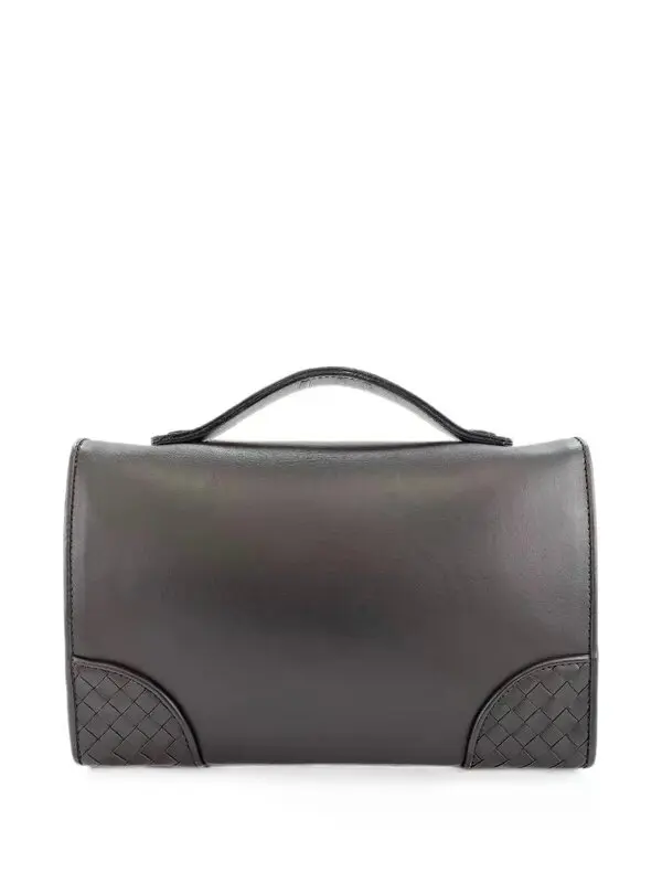 Bottega Veneta 2000s Intrecciato Leather Handbag