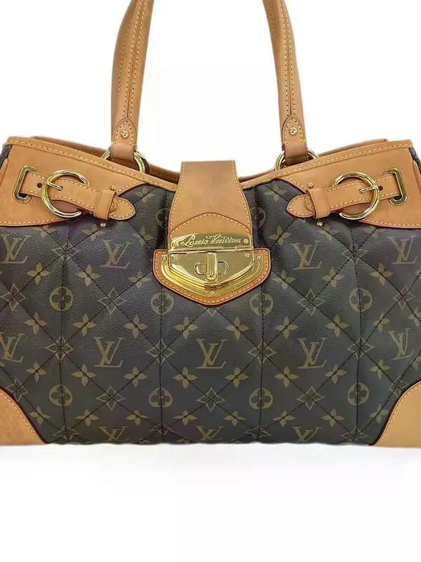 LOUIS VUITTON 2008 Monogram Quilted Tote Bag