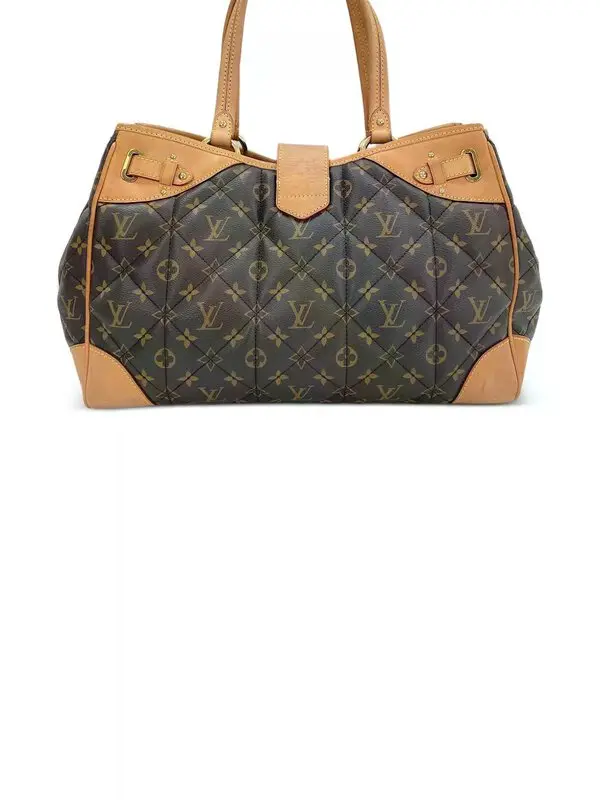 LOUIS VUITTON Monogram Quilted Tote Bag - Brown