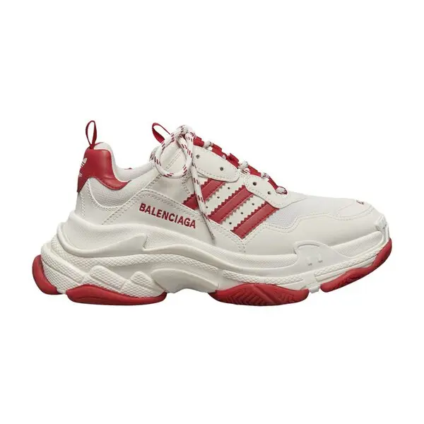 Adidas Balenciaga X Triple S Sneaker Red