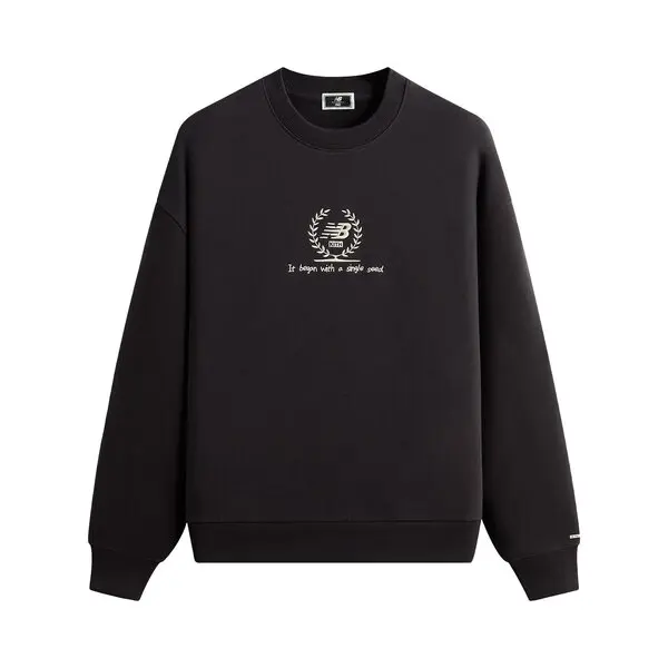 Kith X New Balance Laurel Nelson Crewneck 'nightfall - Black