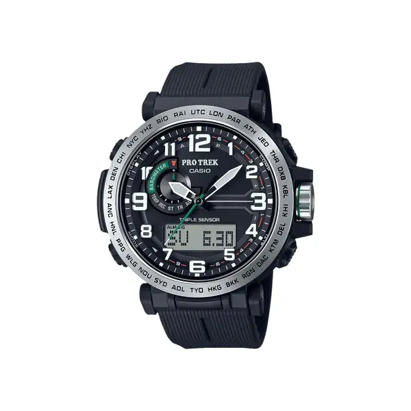 Casio Pro Trek Tough Solar Watch - Black