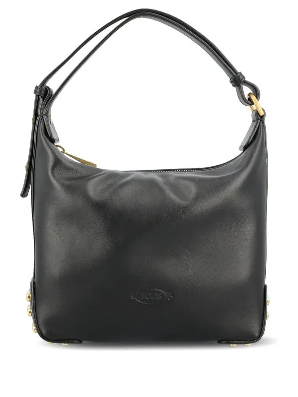 TOD'S Mini Bag Metal Dots In Pelle - Black