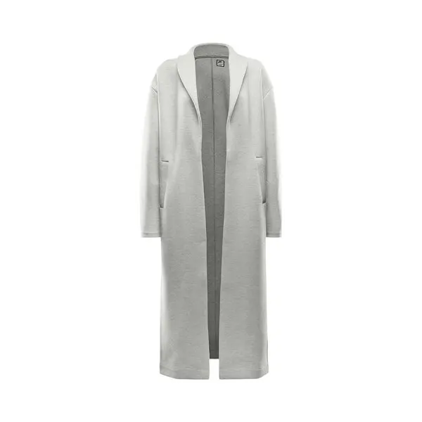 Nike Sportswear Tech Fleece Oversized Duster Jacket 'light Heather/black - Grey