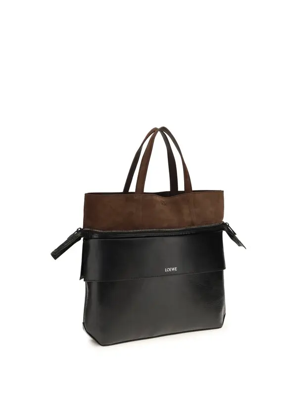Loewe Small Switch Tote Bag In Calfskin