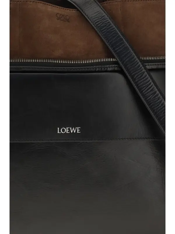 Loewe Small Switch Tote Bag In Calfskin