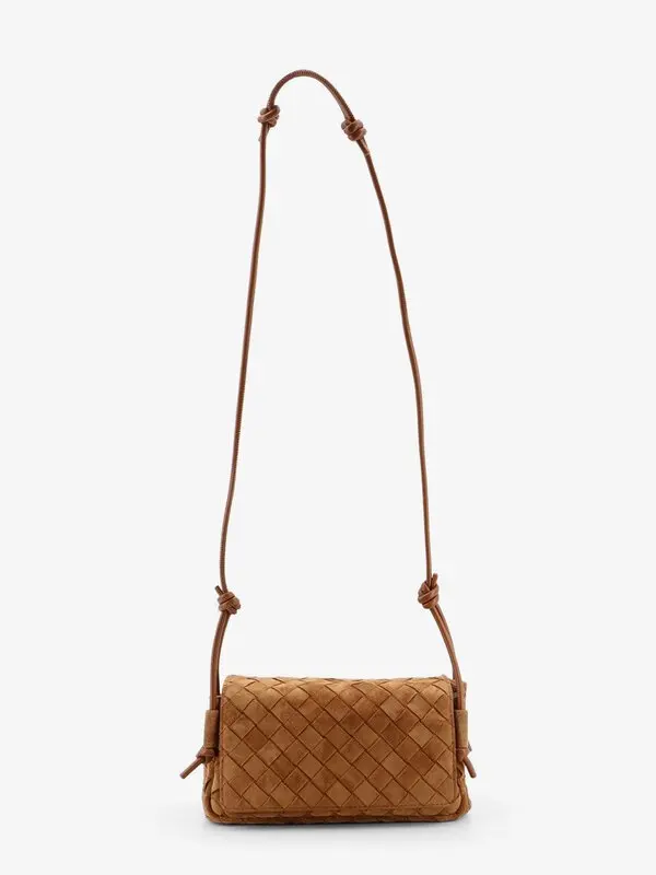 Bottega Veneta Notturno Suede Pouch - Multicolor