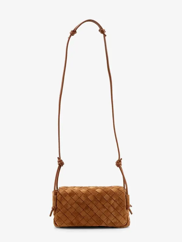 Bottega Veneta Notturno Suede Pouch