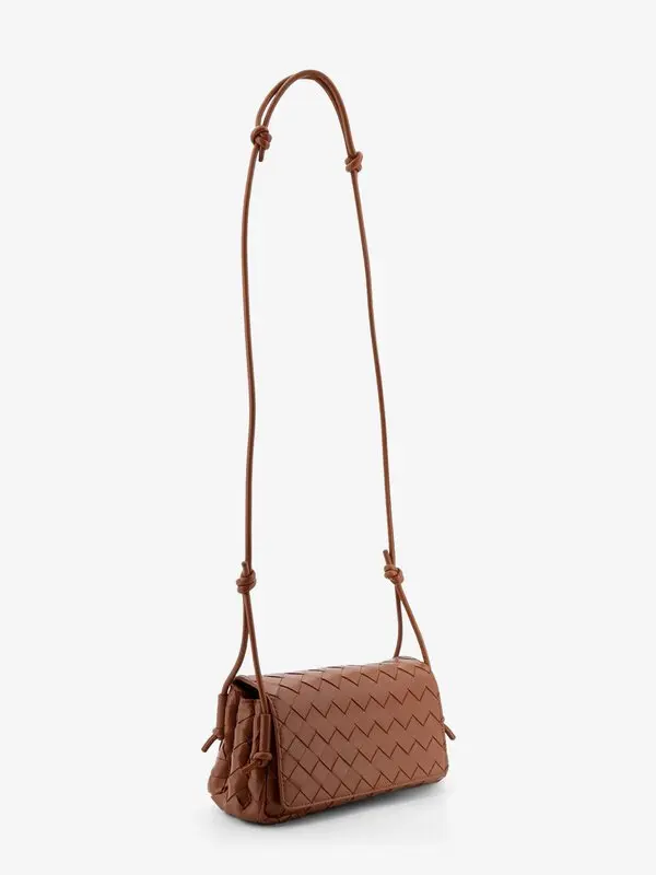 Bottega Veneta Notturno Clutch Bag With Leather Shoulder Strap - Multicolor
