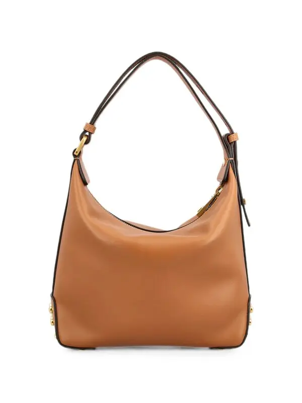 TOD'S Mini Bag Metal Dots In Pelle - Brown