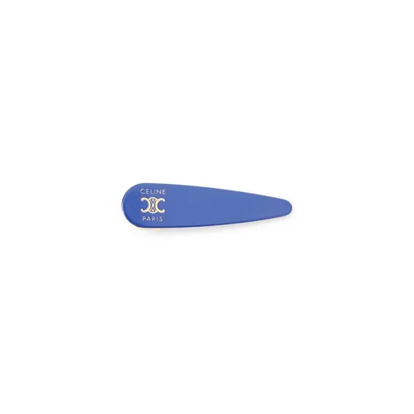Celine Barrette With Signature Engraving - Blue