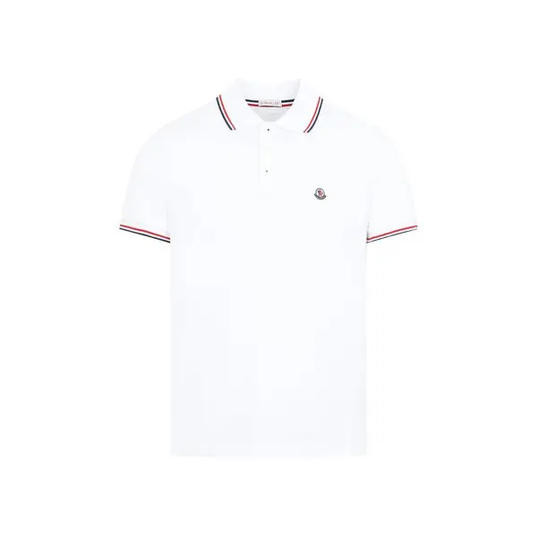 Moncler Ss Polo T-shirt - White