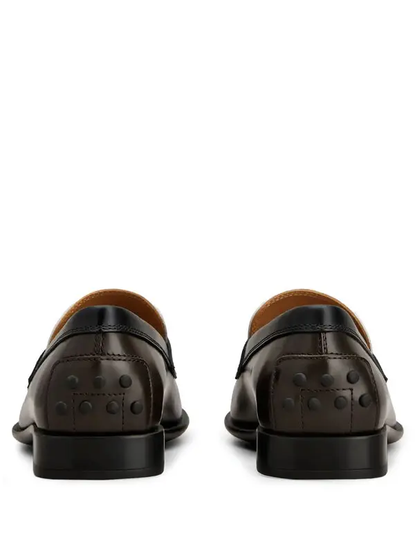 TOD'S Three-colour Leather Loafers