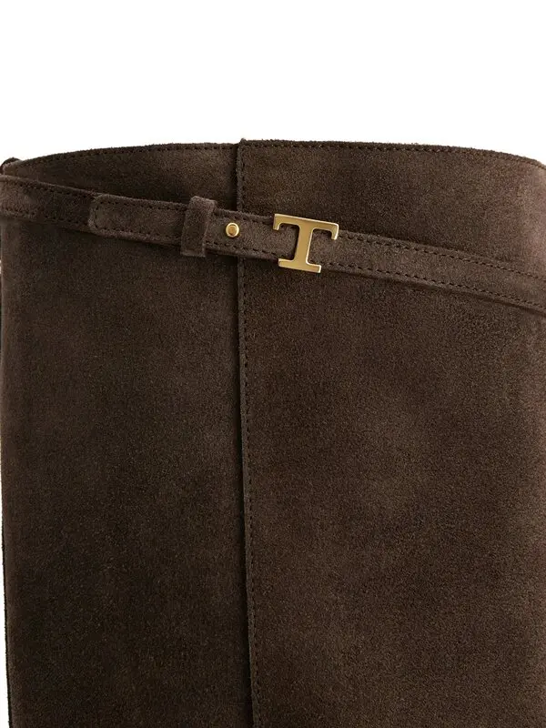 TOD'S Stivale In Pelle Scamosciata