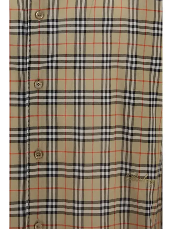 Burberry Check All-over Cotton Shirt