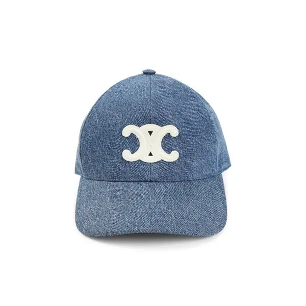 Celine Triomphe Baseball Cap - Blue